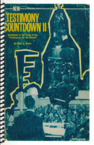 Echoes From The Past – Verne Bates – Original Writings of E.G. White ...